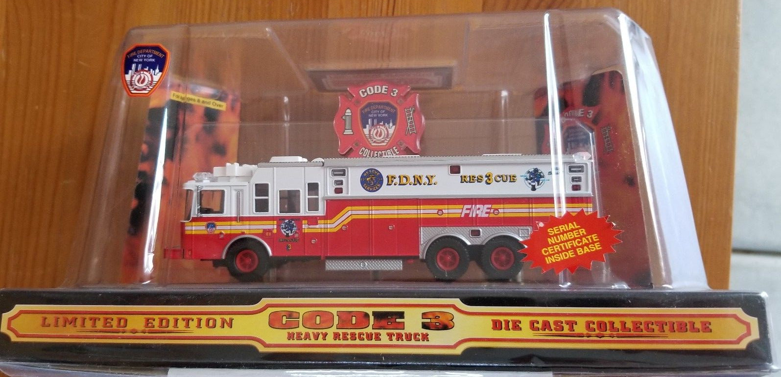 Code 3 Heavy Rescue Truck #12701, 1/64 Scale, NEW! on Sale 75.00 USD ...